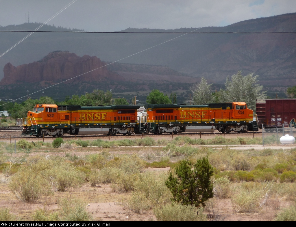 BNSF 532, 535 Local Power